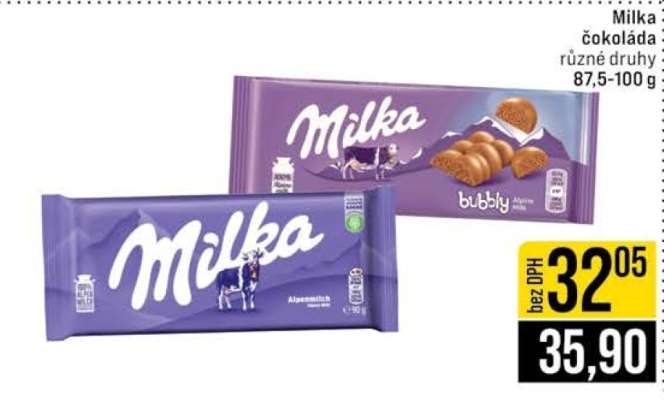 milka akce