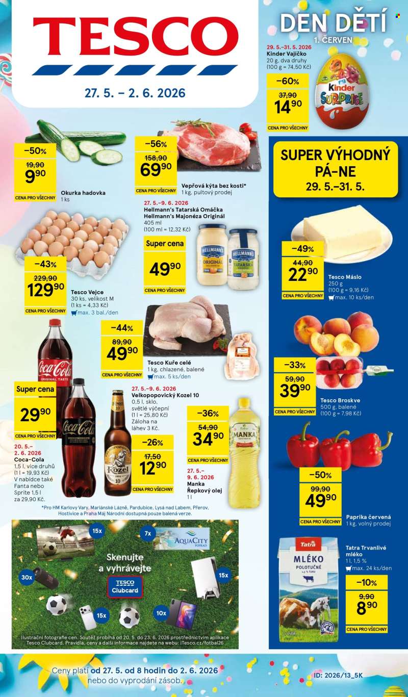 TESCO leták ️ od 27.5. ᐅ Nový leták na příští týden