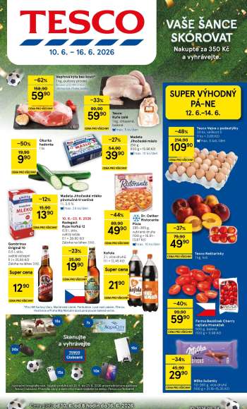 TESCO leták ️ od 10.6. ᐅ Nový leták na příští týden